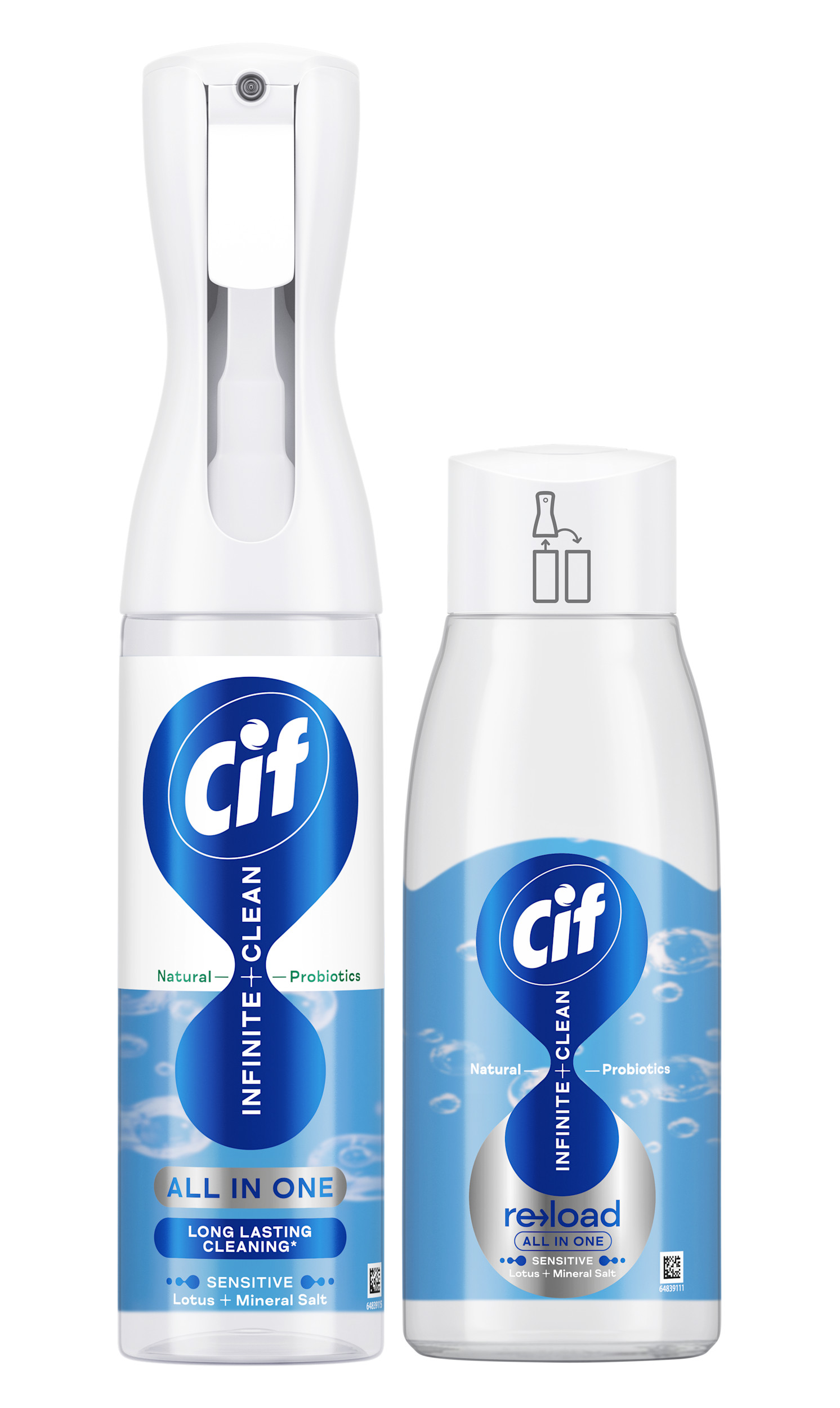 Cif Infinite Clean Lotus & Mineral Salt Spray Czyszczący | Cif